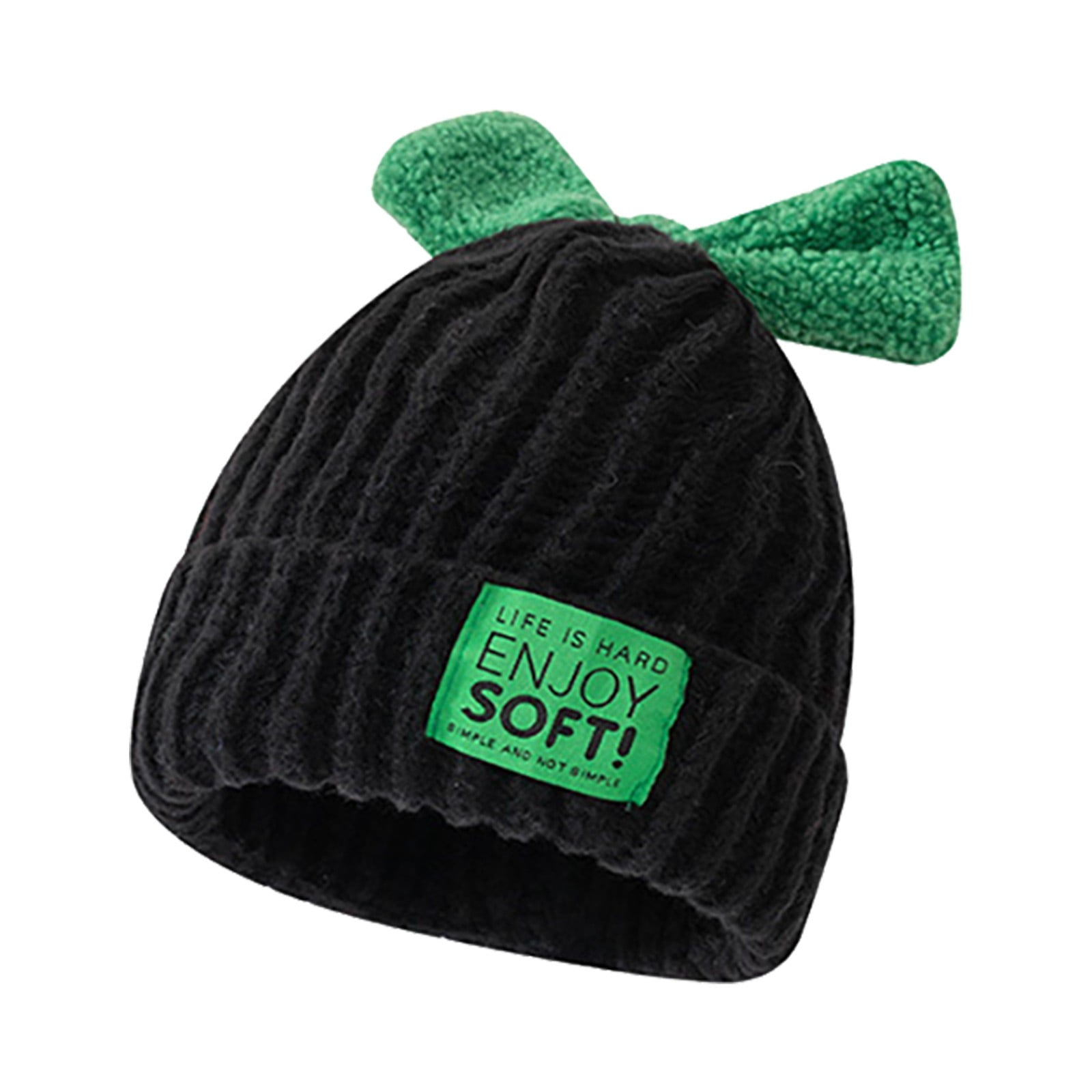 Clearance! Ogiraw Autumn and Winter Knitted Woolen Hat for Female ...