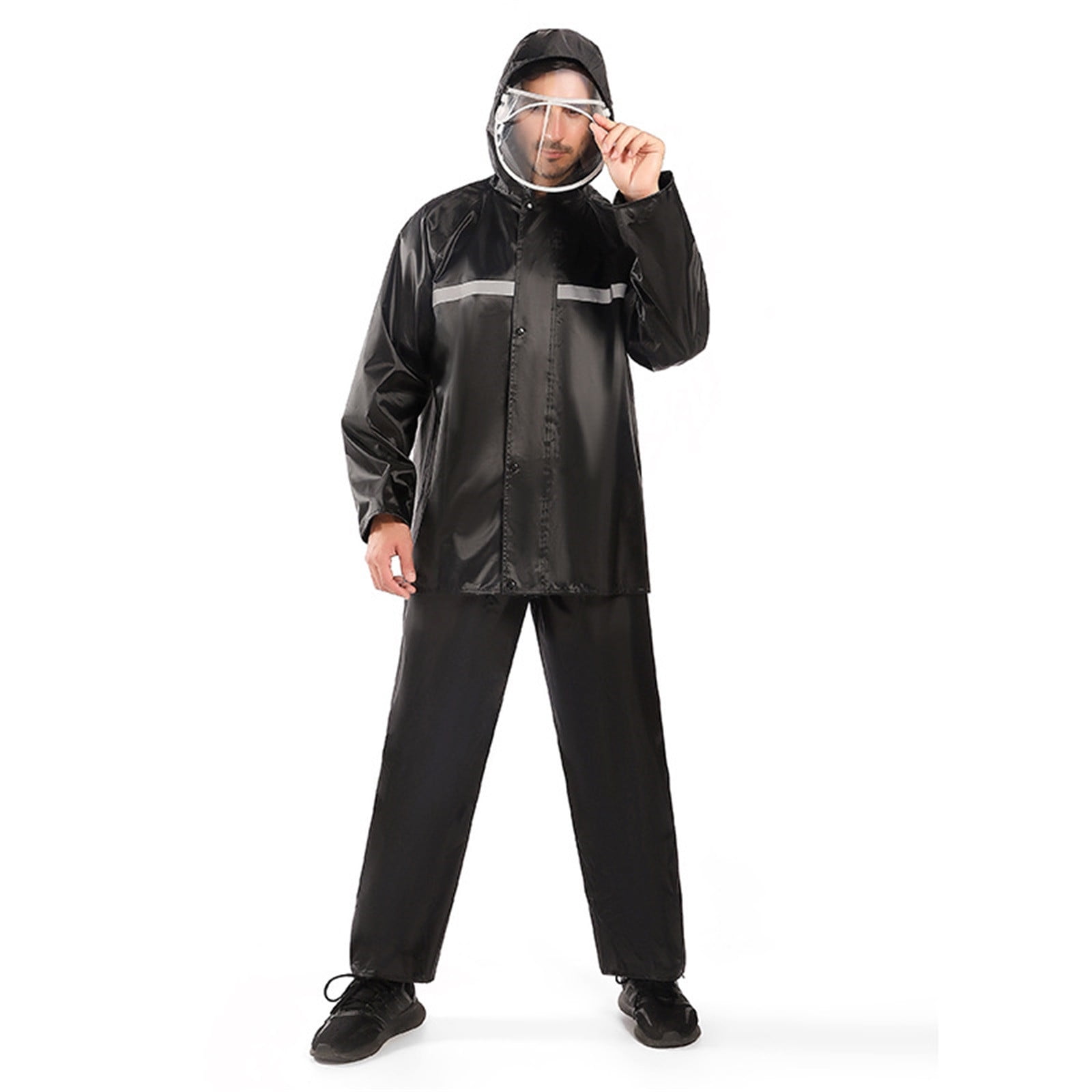 Clearance! Ogiraw Blazers for Men Rain Suit Jacket Trouser Suit ...