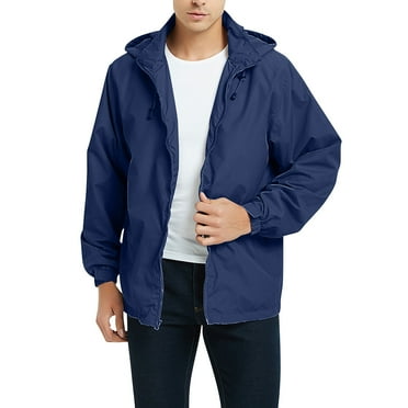 33,000ft Men's Lightweight Windproof, Waterproof & Breathable Rain ...