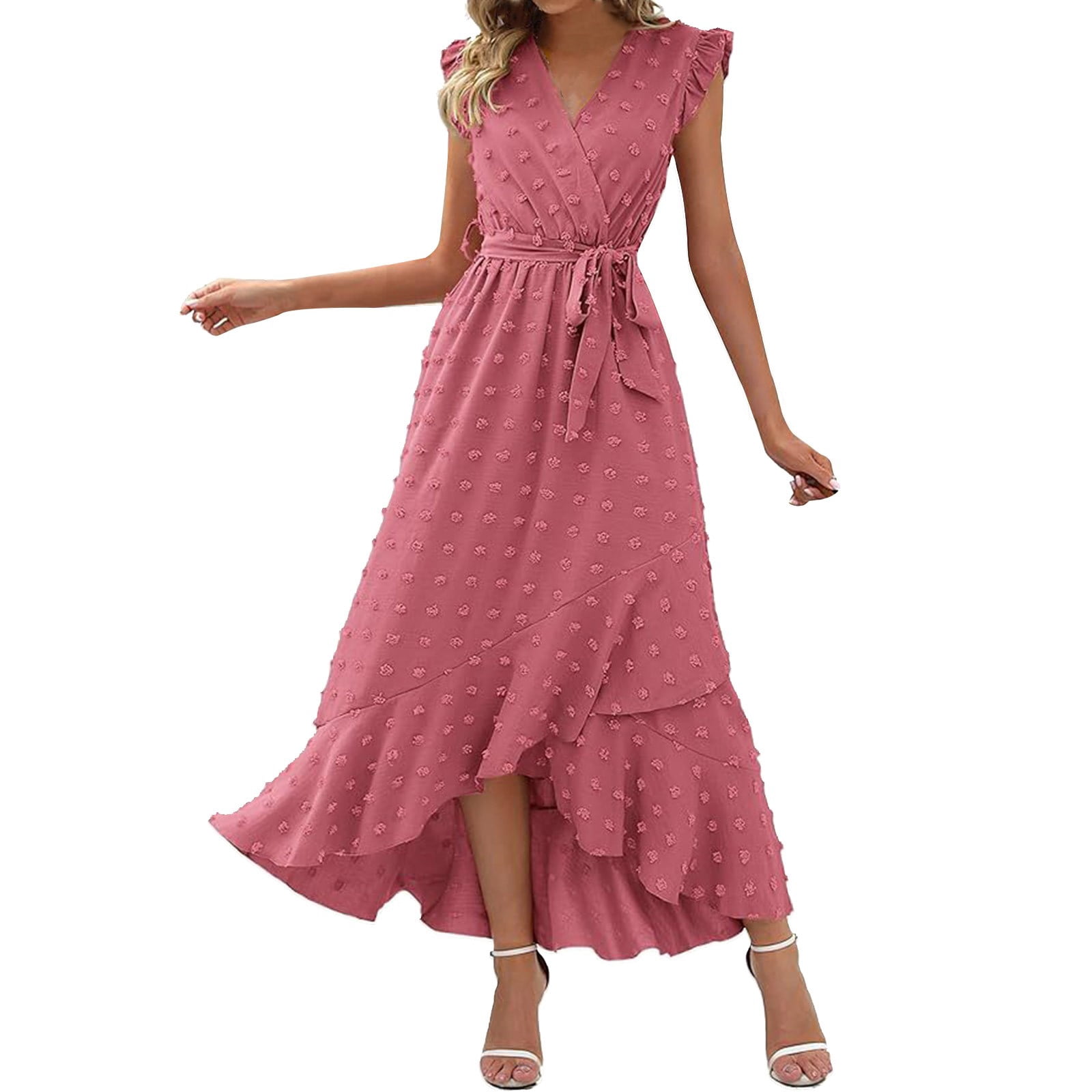 Clearance! Ogiraw Summer Dresses for Women Sundresses for Women Women's ...
