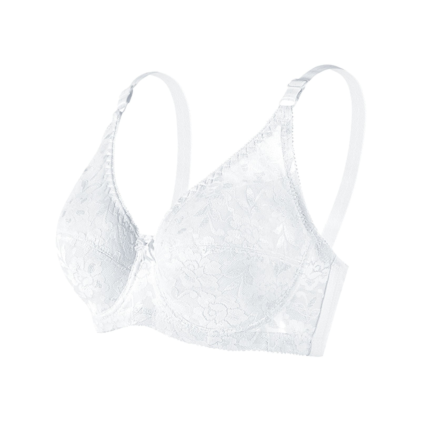 Clearance! Ogiraw Wireless Bras for Women Womens Daily Solid Lace ...