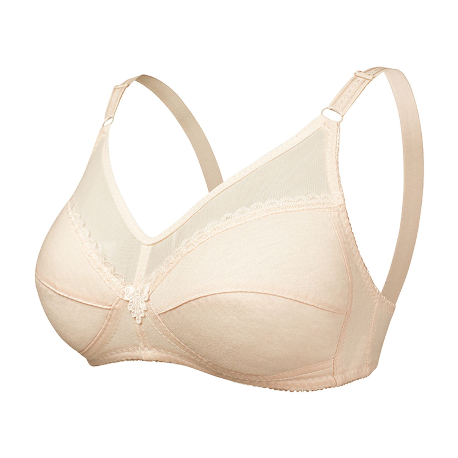Clearance! Ogiraw Wireless Bras for Women Womens Daily Solid Lace ...