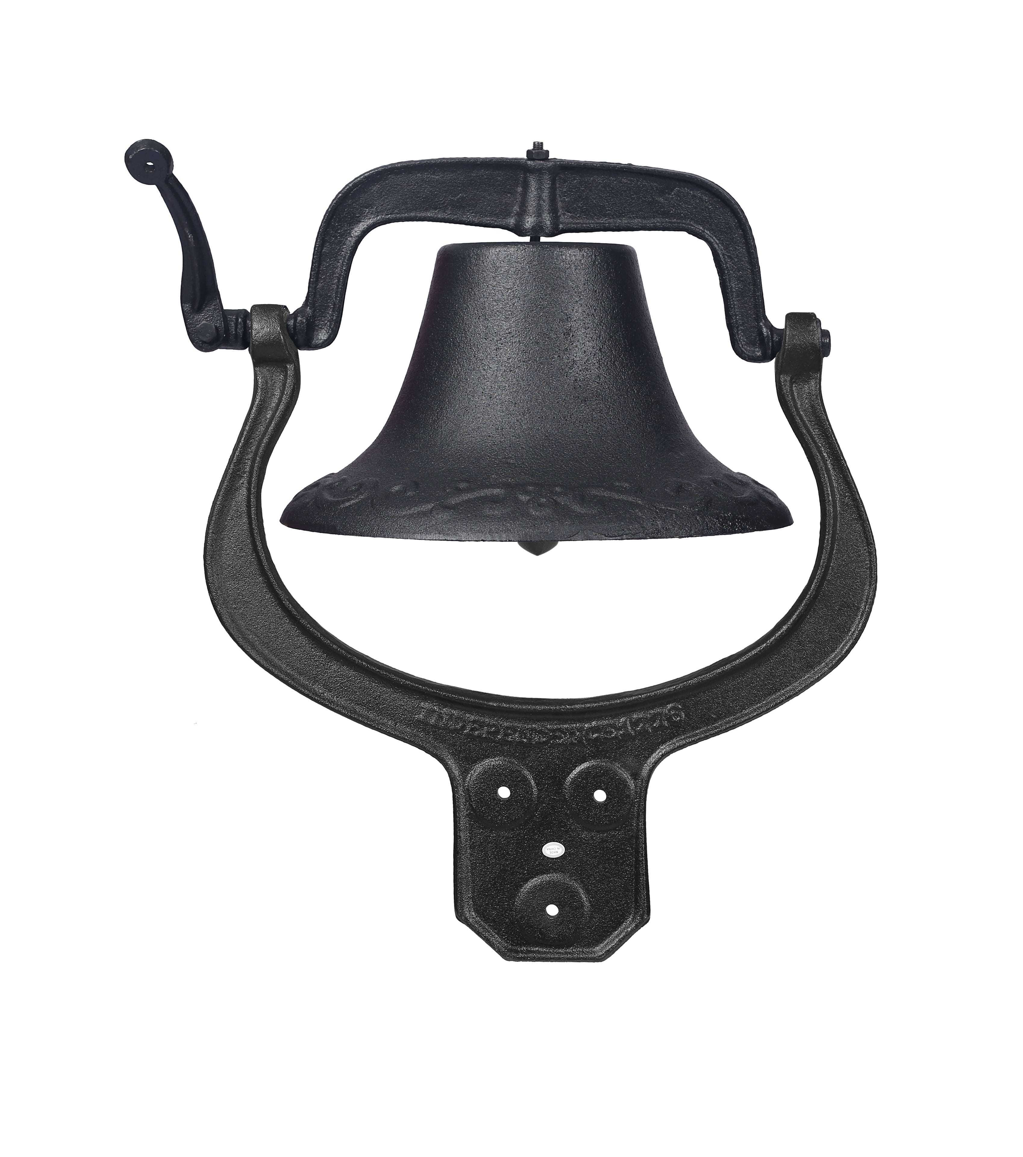 Clearance! Outdoor & Indoor Cast Iron Bell, Rustic Farmhouse Decorative ...