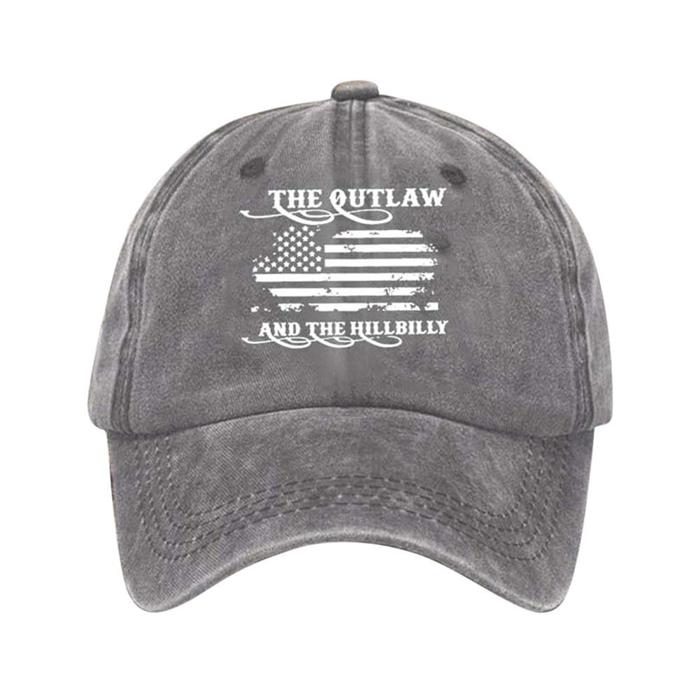 Clearance! Outlaw Hillbilly 2024 Flag Hat 2024 Vote Baseball Cap ...