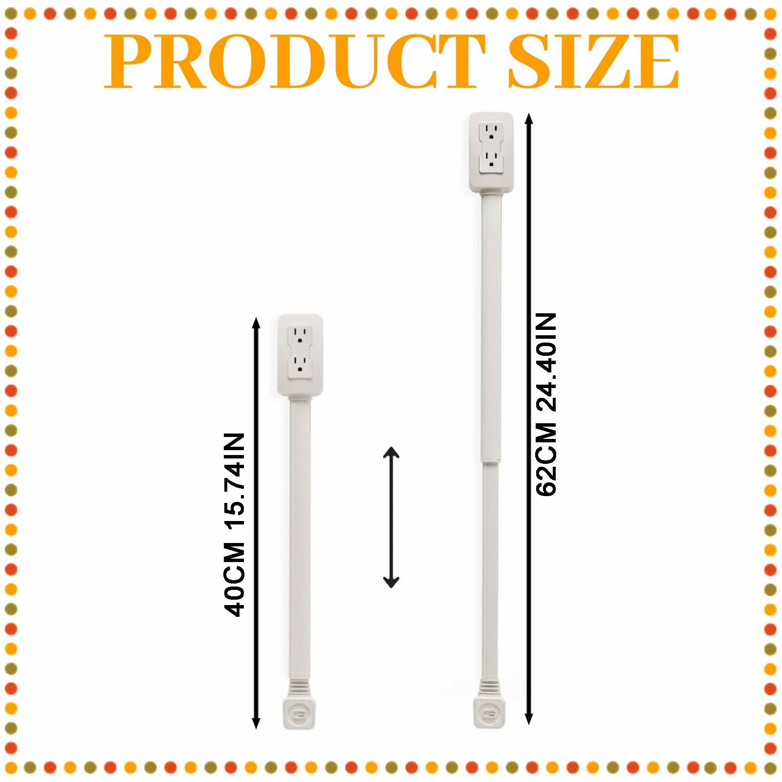 Clearance!Outlet Extender,Extendable Rotating Outlet, Electrical Outlet ...