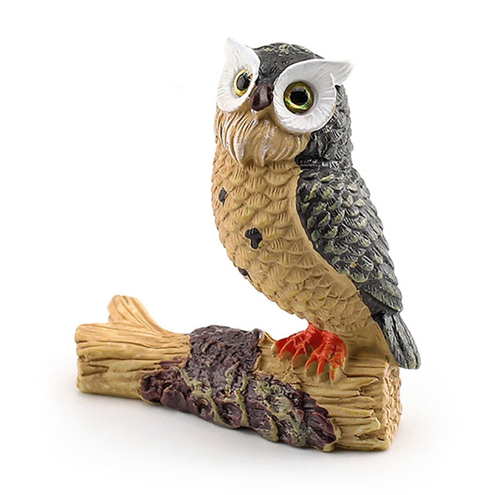 Clearance! Owl Resin Model*1 Resin Mini Owls Set Cute Owl Statue with ...
