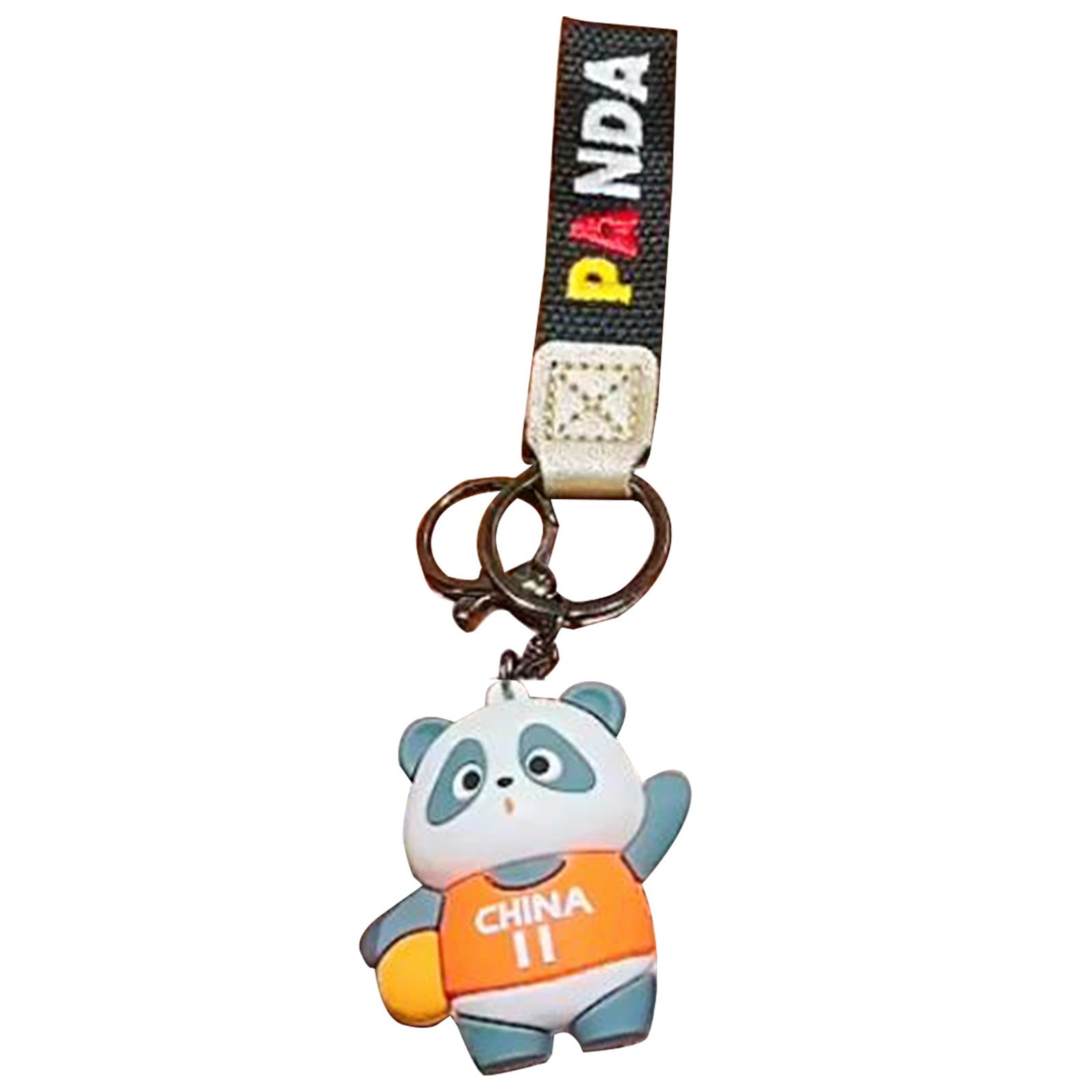 Clearance! Panda Plush Keychain Adorable Backpack Charm Cute Couple ...