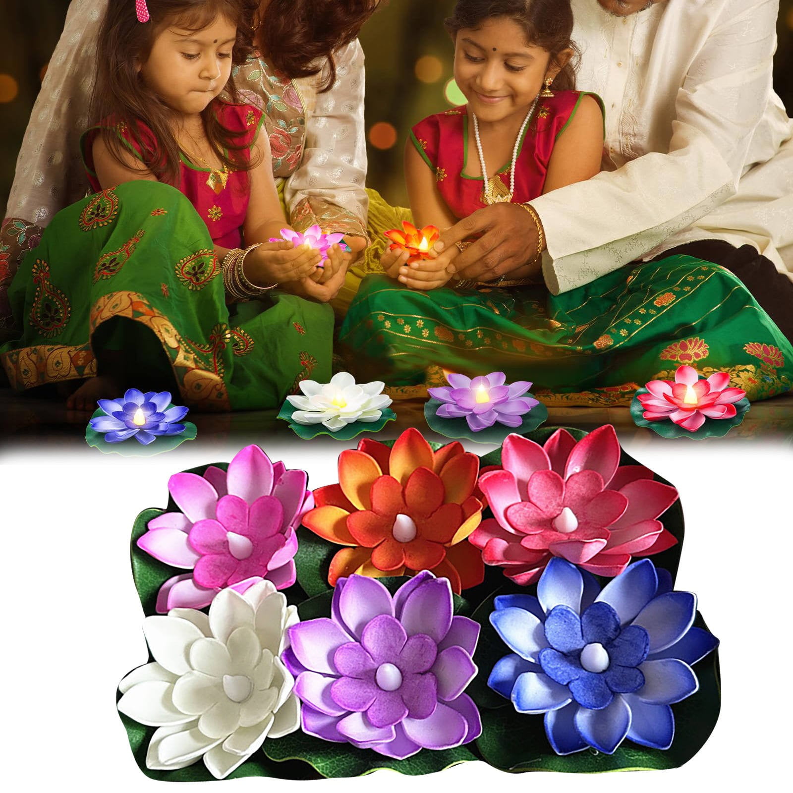 Clearance Party Light-up Decoration under $10,6 Pcs Decoration Floating ...