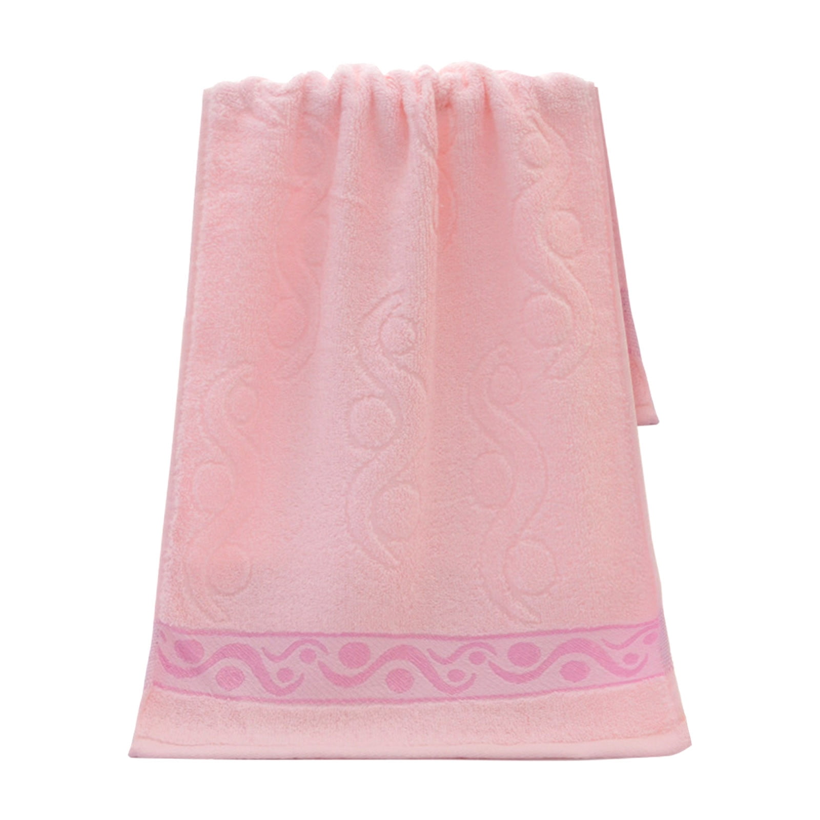 Pedty Bath Towel Sets Cotton Towels & Washcloths, A-Pink - Walmart.com