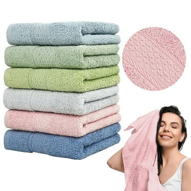 Zhao.Fu Hand Towels Set, 100% Cotton Quick Dry Soft Hand Shower Towels ...
