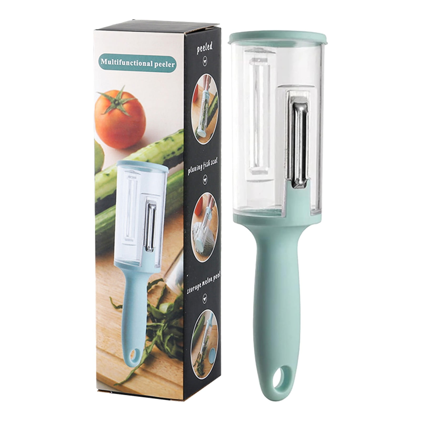 Clearance Peeler under $5,Multifunctional Peeler With Storage Box The ...