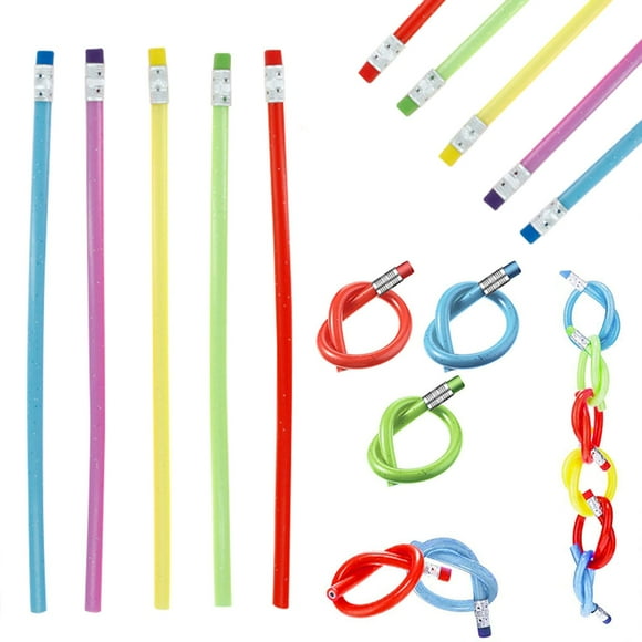 Flexible Bendy Pencils Office Supplies for Creative Writing and Gifts