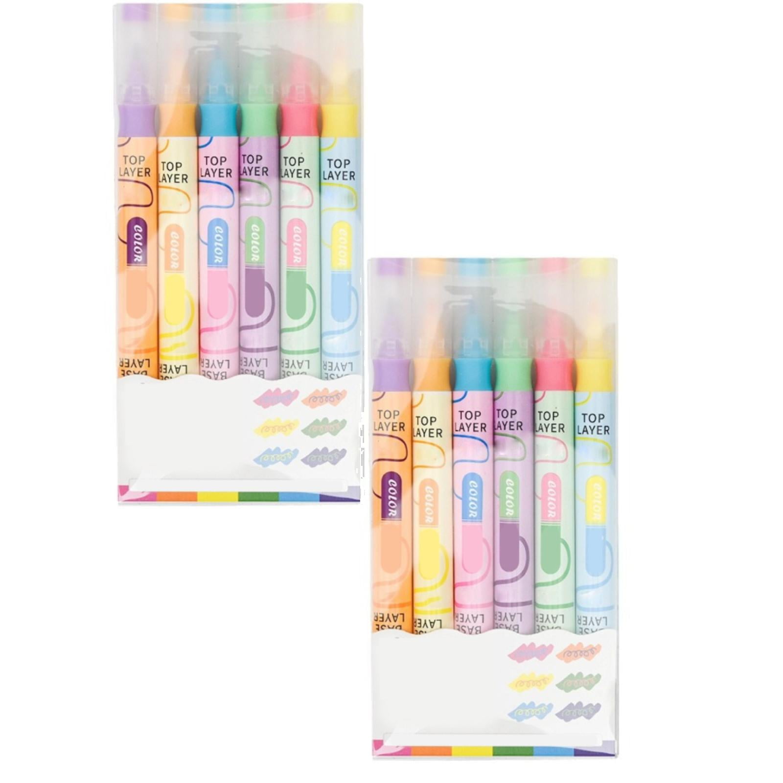 Clearance Pencil curler under $5,6Pcs Highlighters Chisel And Tip ...