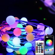 50 LED Bubble Stick Lights, Decoration String Lights for Home, Bedroom ...