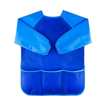 Bobasndm 2 Pack Kids Art Smocks Waterproof Kids Painting Aprons Toddler ...