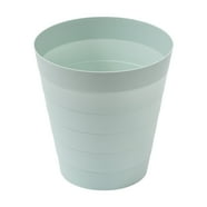 Mainstays 5 Gallon Trash Can, Plastic Office Trash Can, Geometric ...
