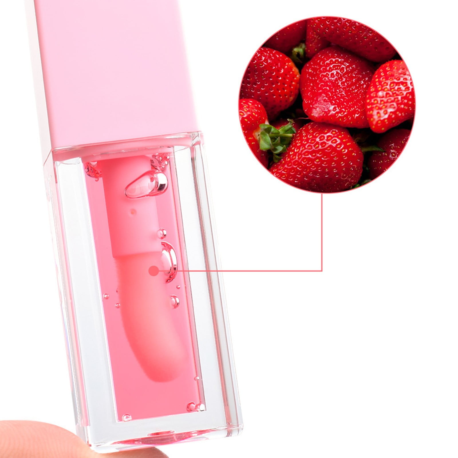 Clearance！ Plumping Lip Oil Hydrating Lip Gloss Tinted Lip Balm Lip ...