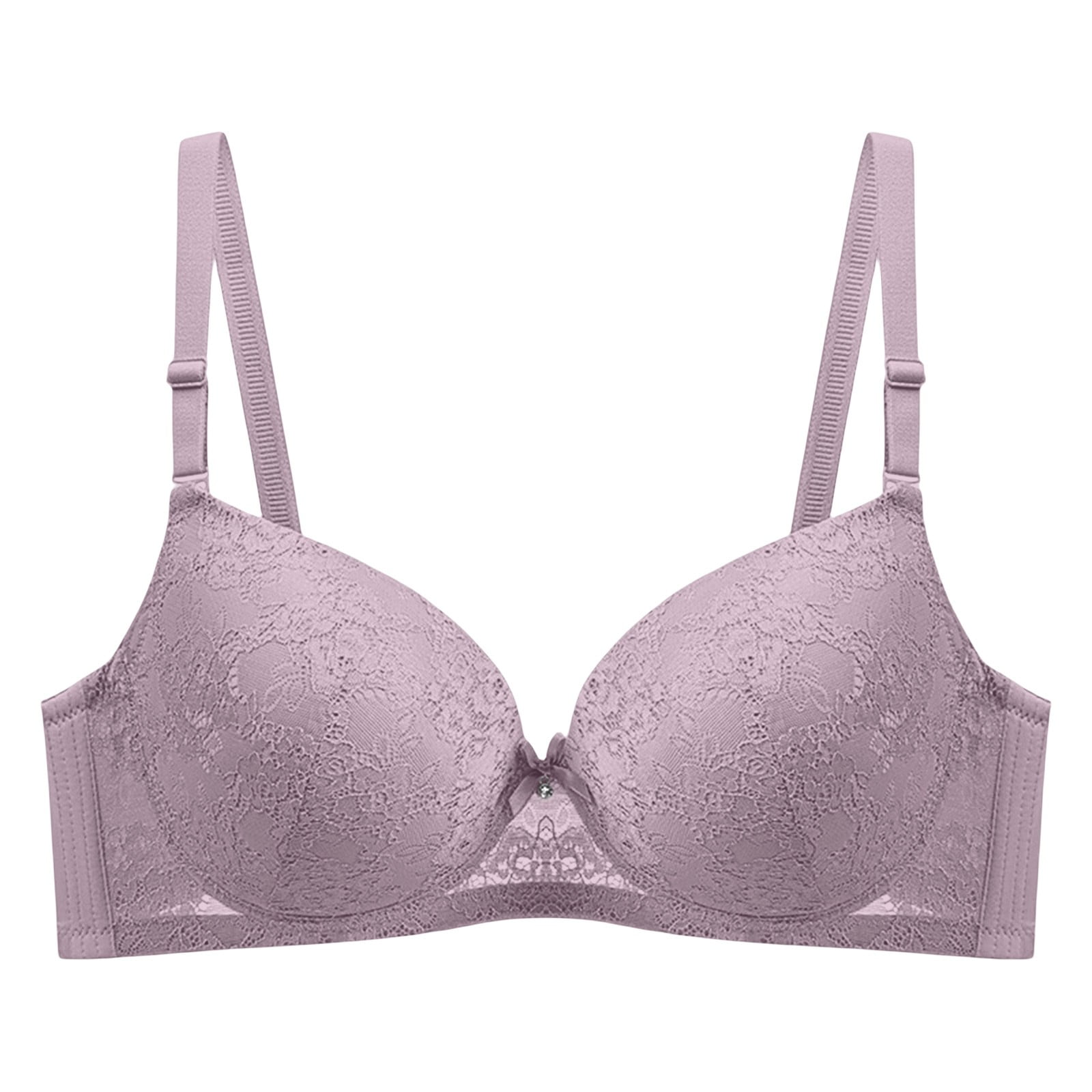 Clearance! Plus Size Wireless Bra For Women Full Coverage Support Anti ...