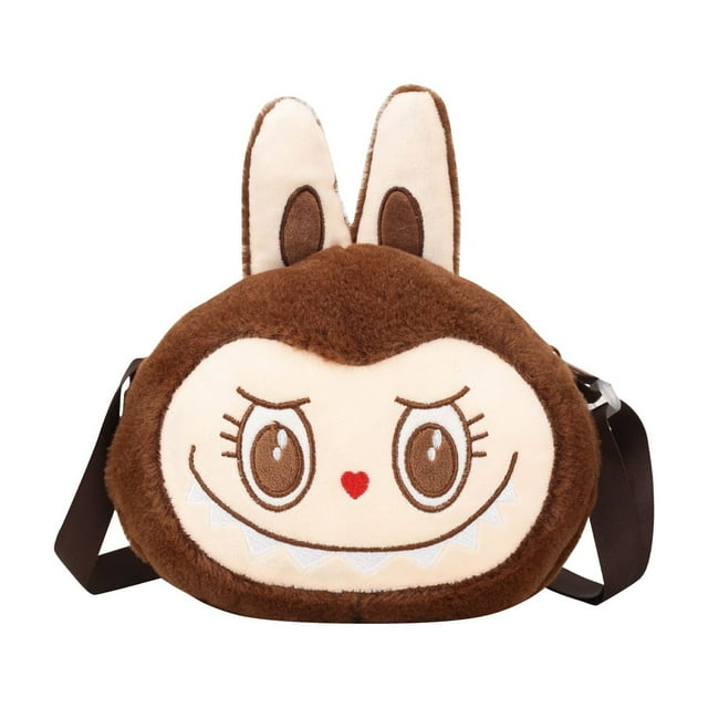 Clearancepop Mart Labubu Macaron Plush Keychain Limited Edition