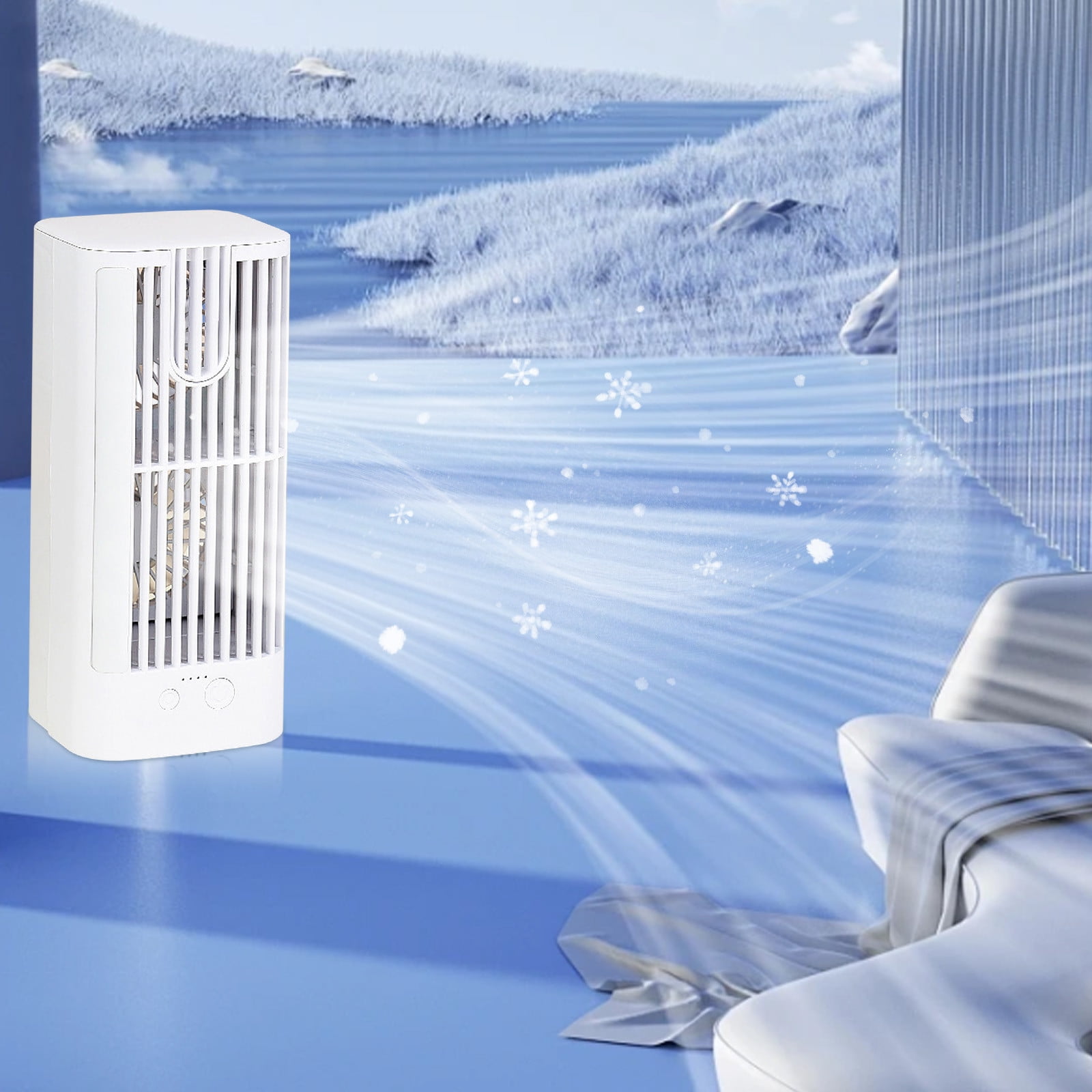 Clearance Portable Air Conditioner, 3 Speed Fans Room Air Conditioner ...