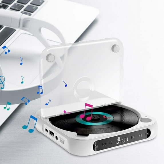 Clearance Portable CD Player,Anti-Skip/Shockproof Home Bluetooth CD ...