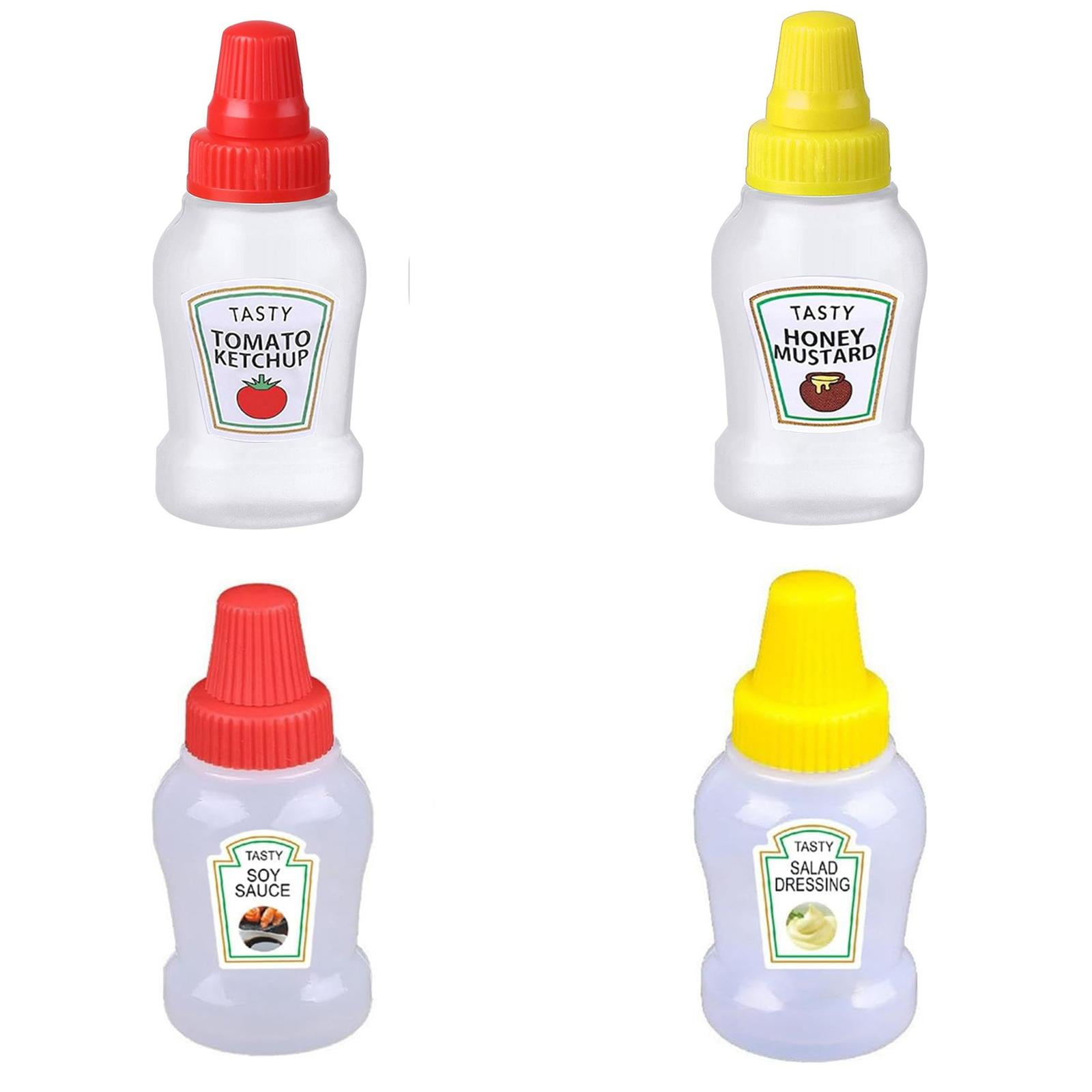Clearance Portable Food Grade Storage Bottle - Mini Leakproof Condiment ...