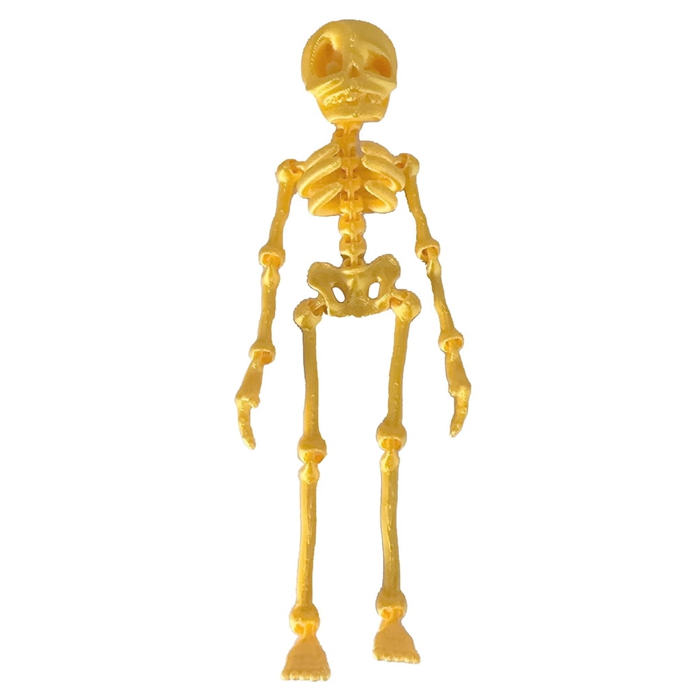 Clearance! Poseable Skeleton Fridge Magnet Halloween Decoration, Full ...