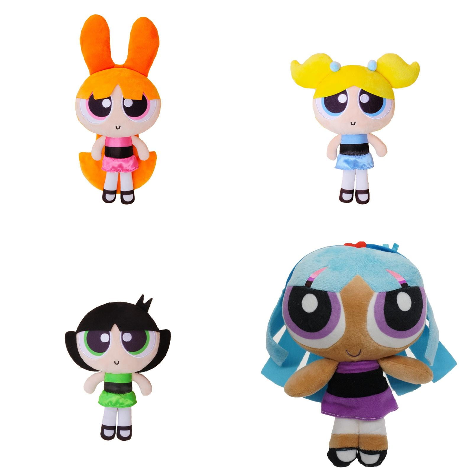Clearance！Power Puff Girls Plushies 9" Bubbles And Blisstina Stuffed ...