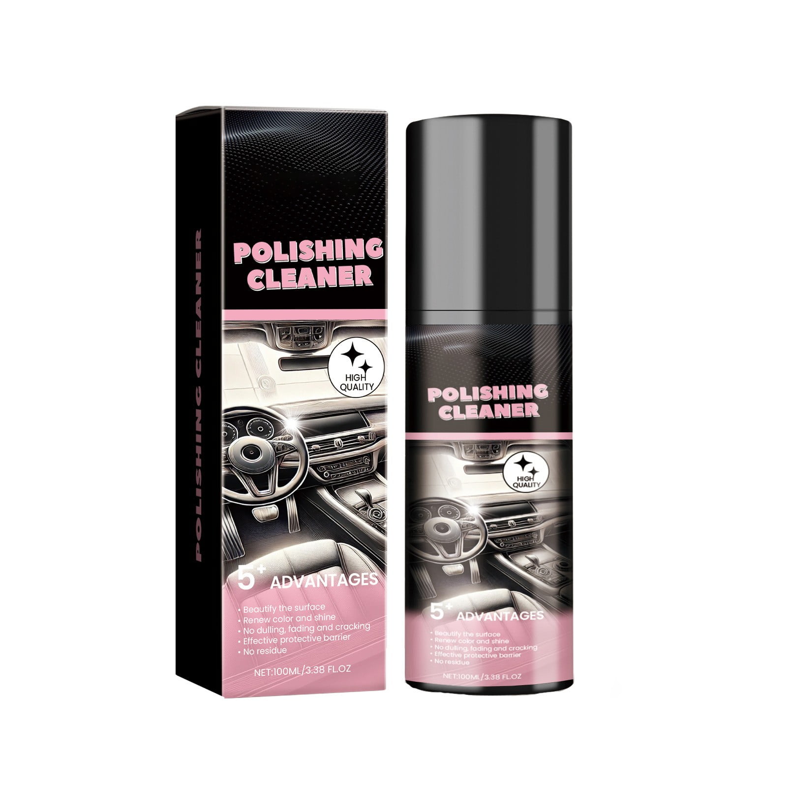 Clearance Premium Car Interior Polishing Cleaner Spray High Quality ...