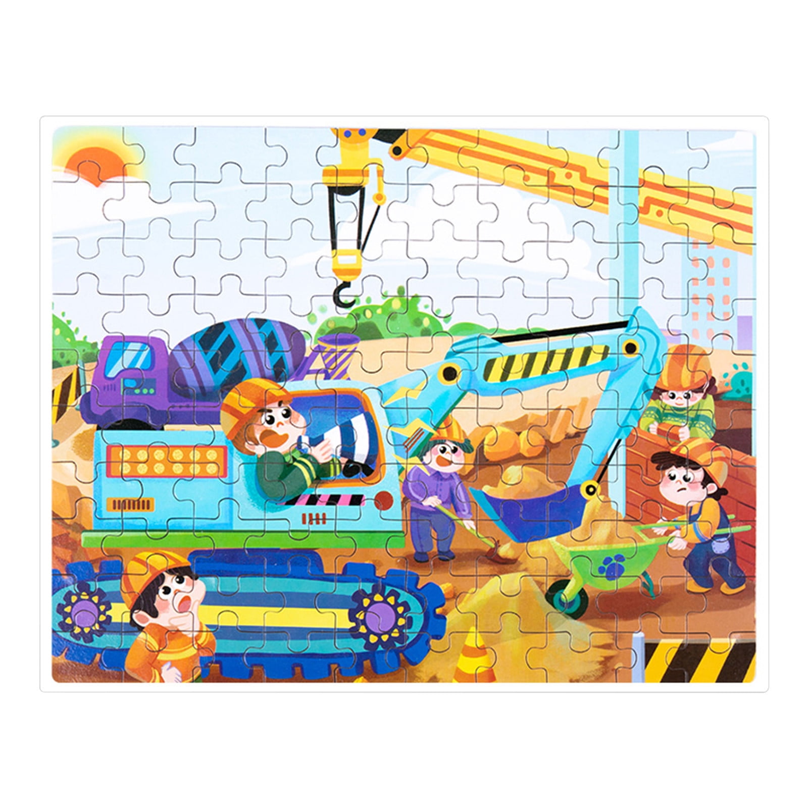 Clearance! Pretty Puzzles for Kids Ages 4-8,100 Piece Puzzles for Kids ...