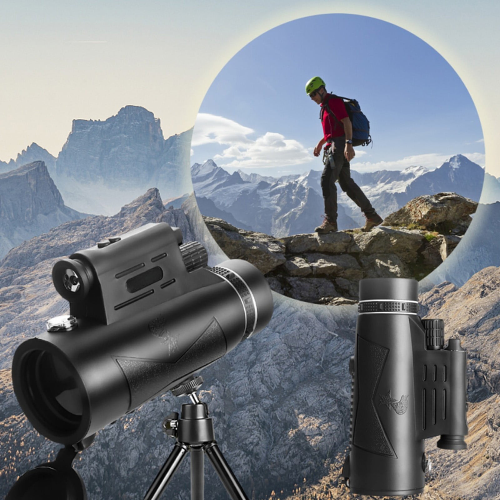 Clearance & Promo, 12x50 Monocular Telescope, High Powered for ...
