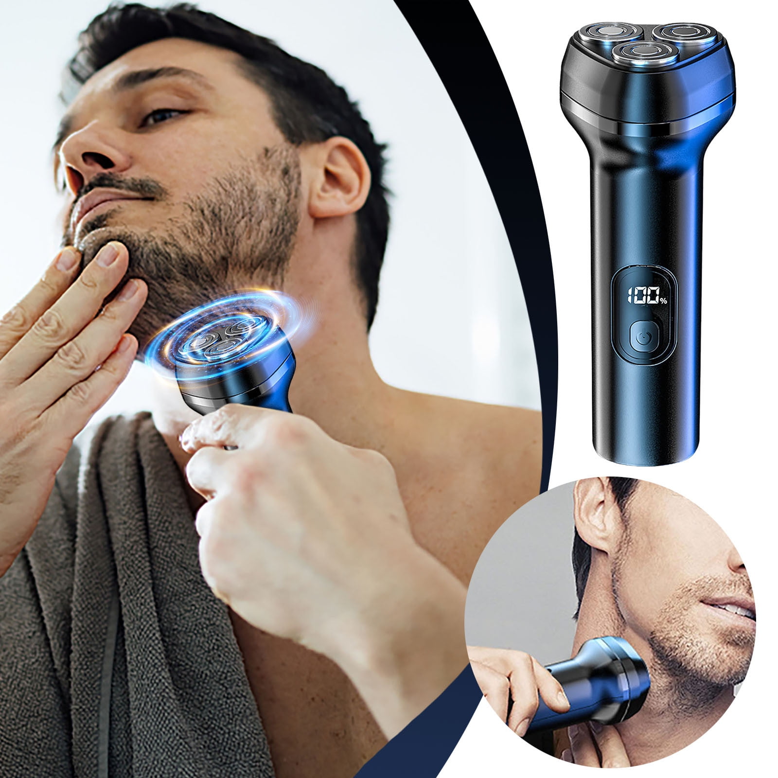 Clearance & Promo, 2024 New Shaver Electric Three Head Shaver ...