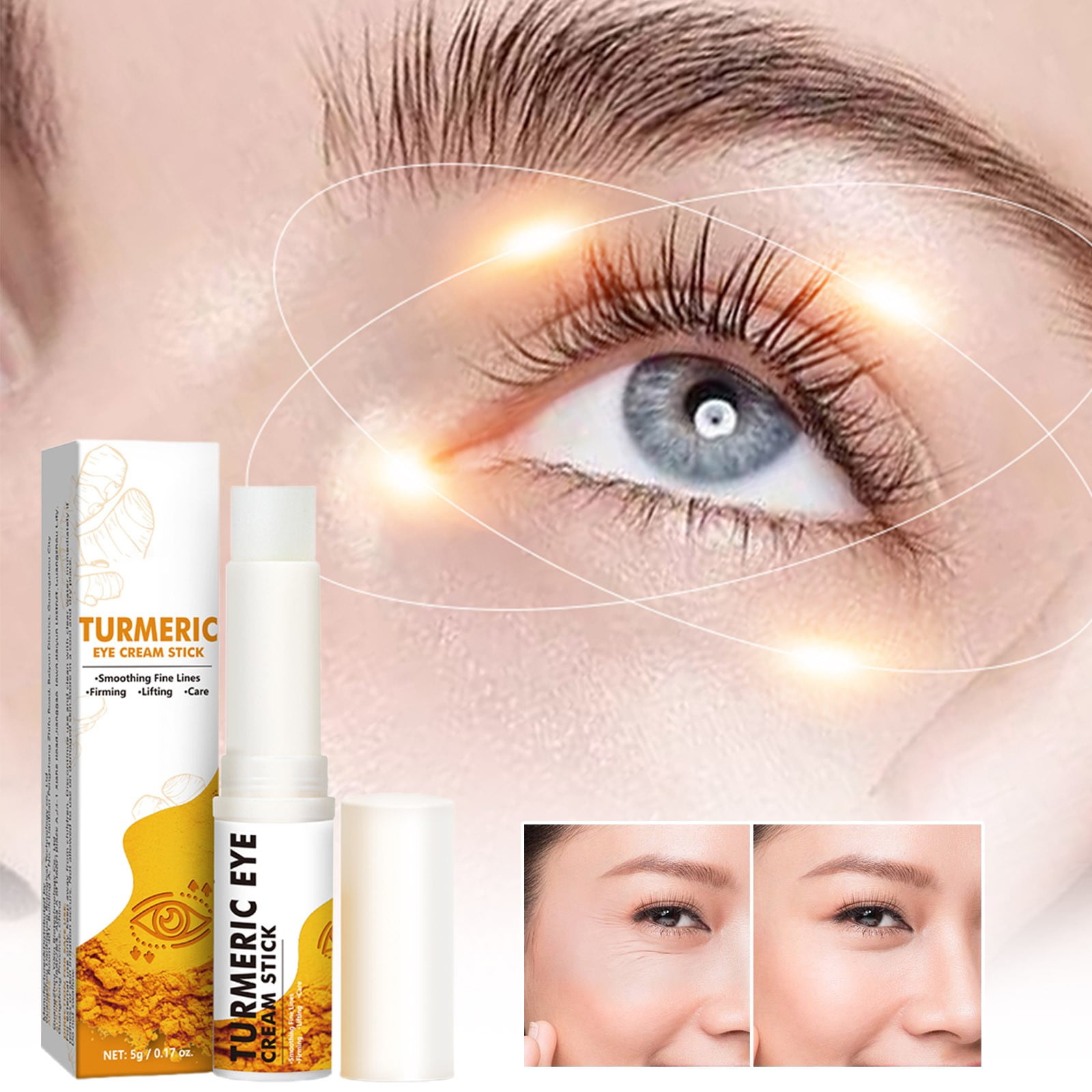 Unbeatable Price, Turmeric Eye Cream Stick, Hydrating Desalinating ...