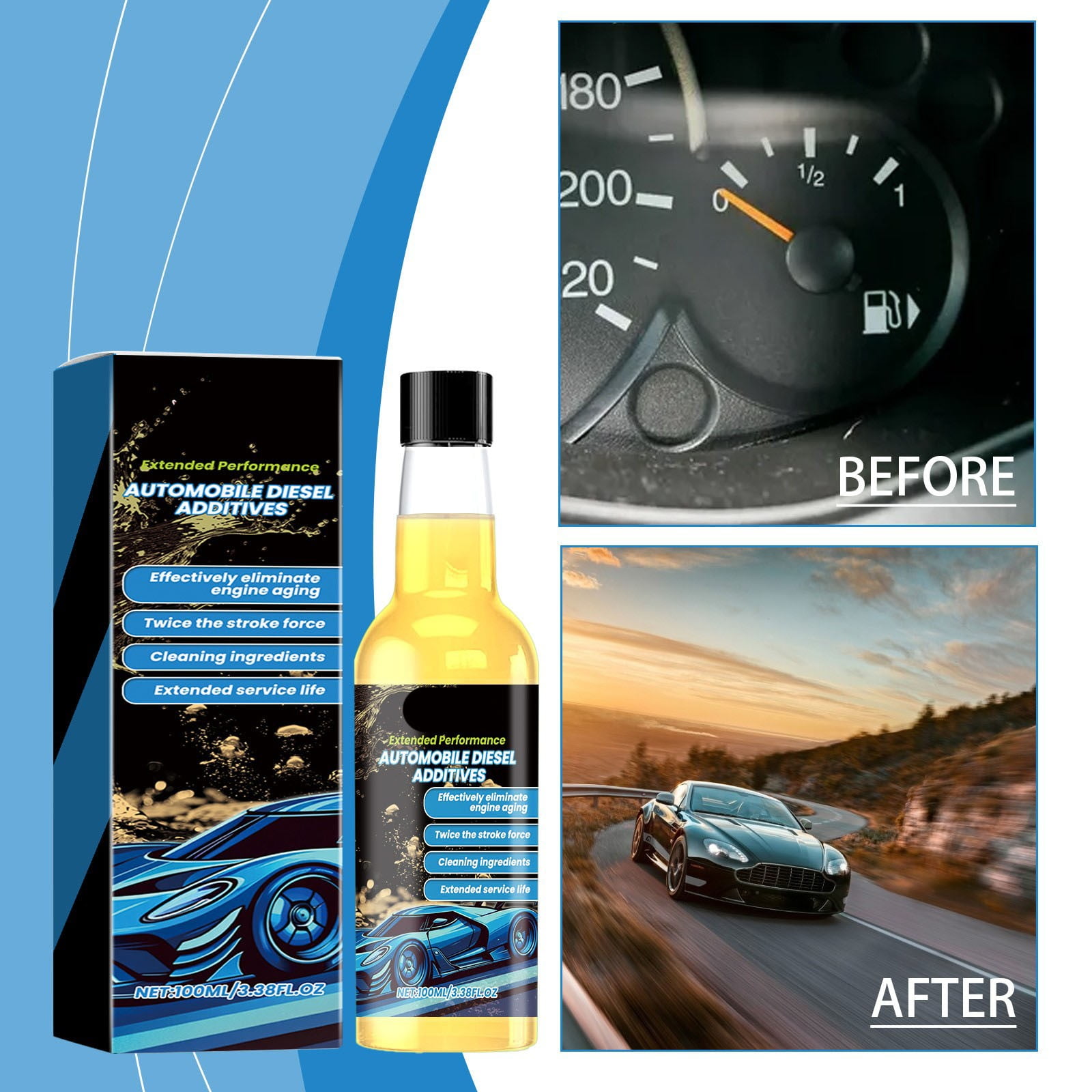 Clearance & Promo, Automotive Additive Power Efficiency, 100ml, Fuel ...