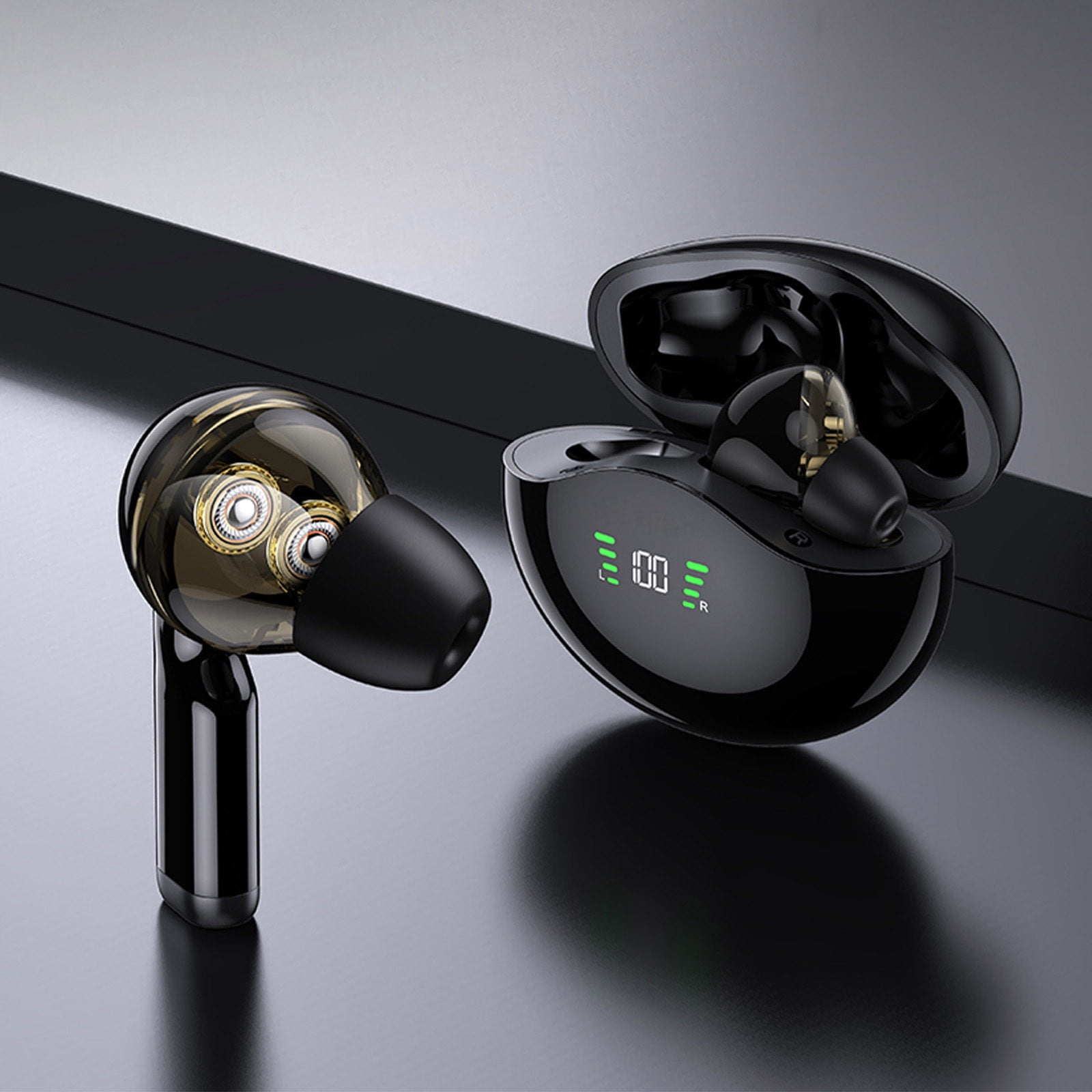 Clearance & Promo, Bluetooth 5.3 Wireless Gaming Headset, Long Life ...