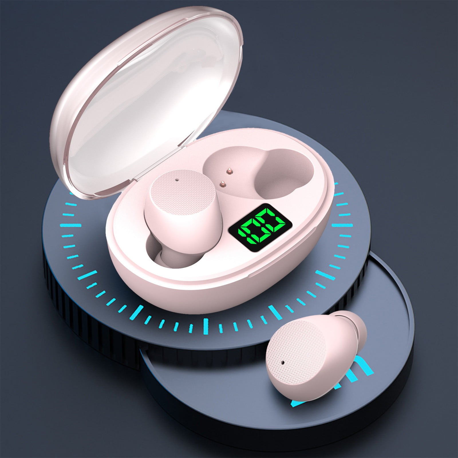 Clearance & Promo, Bluetooth Earphones - Wireless Headset with Noise ...