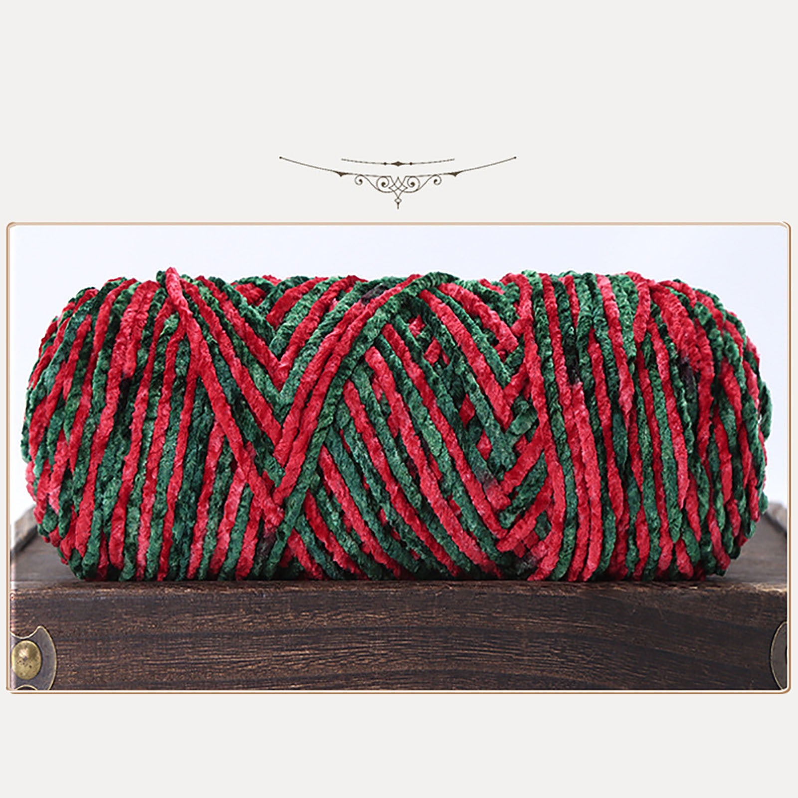 Promo, Chenille Winter Crochet Scarf Yarn-Soft Hook Line Knitting ...