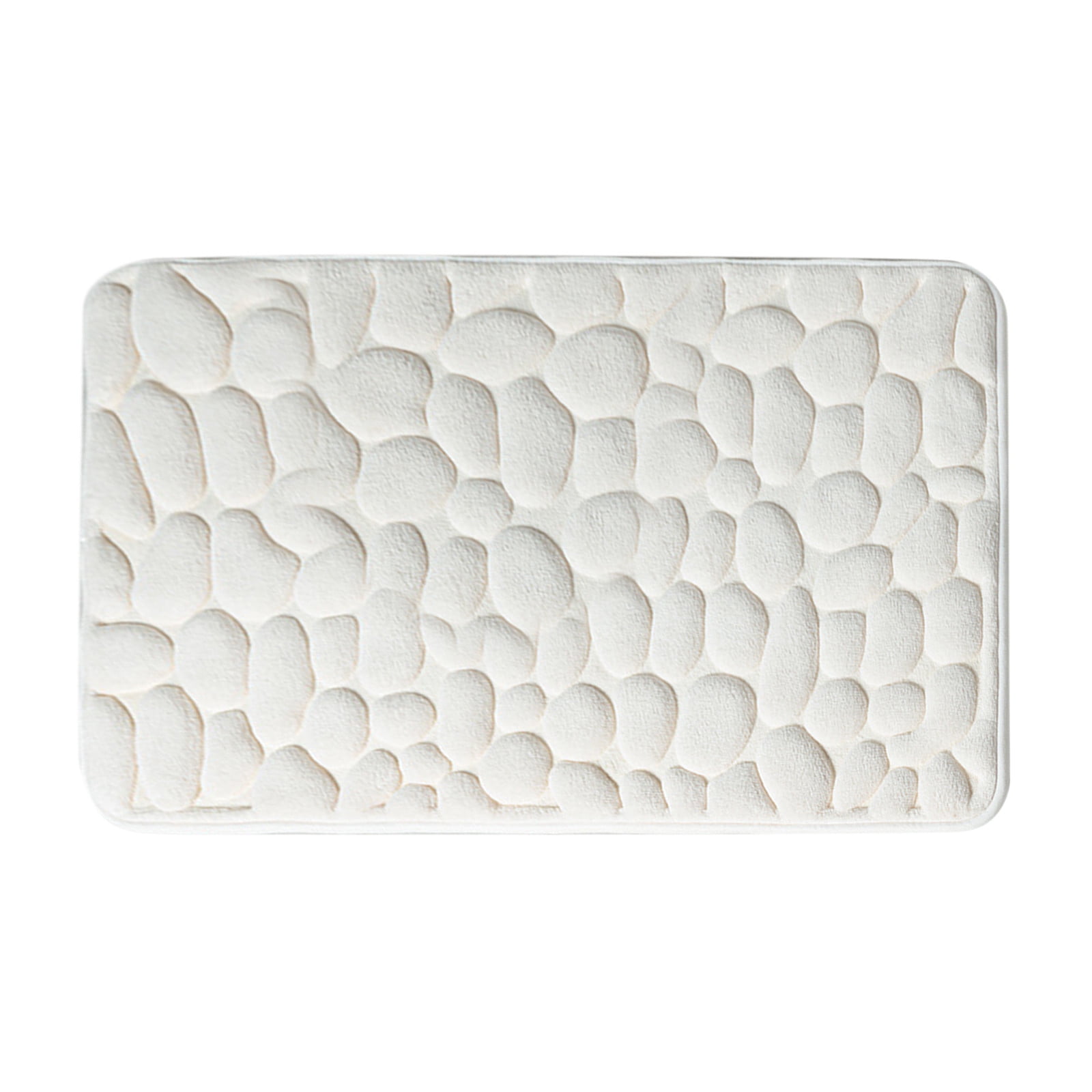 Clearance & Promo, Cobblestone-Embossed Bath Mat, Non-slip Memory Foam ...