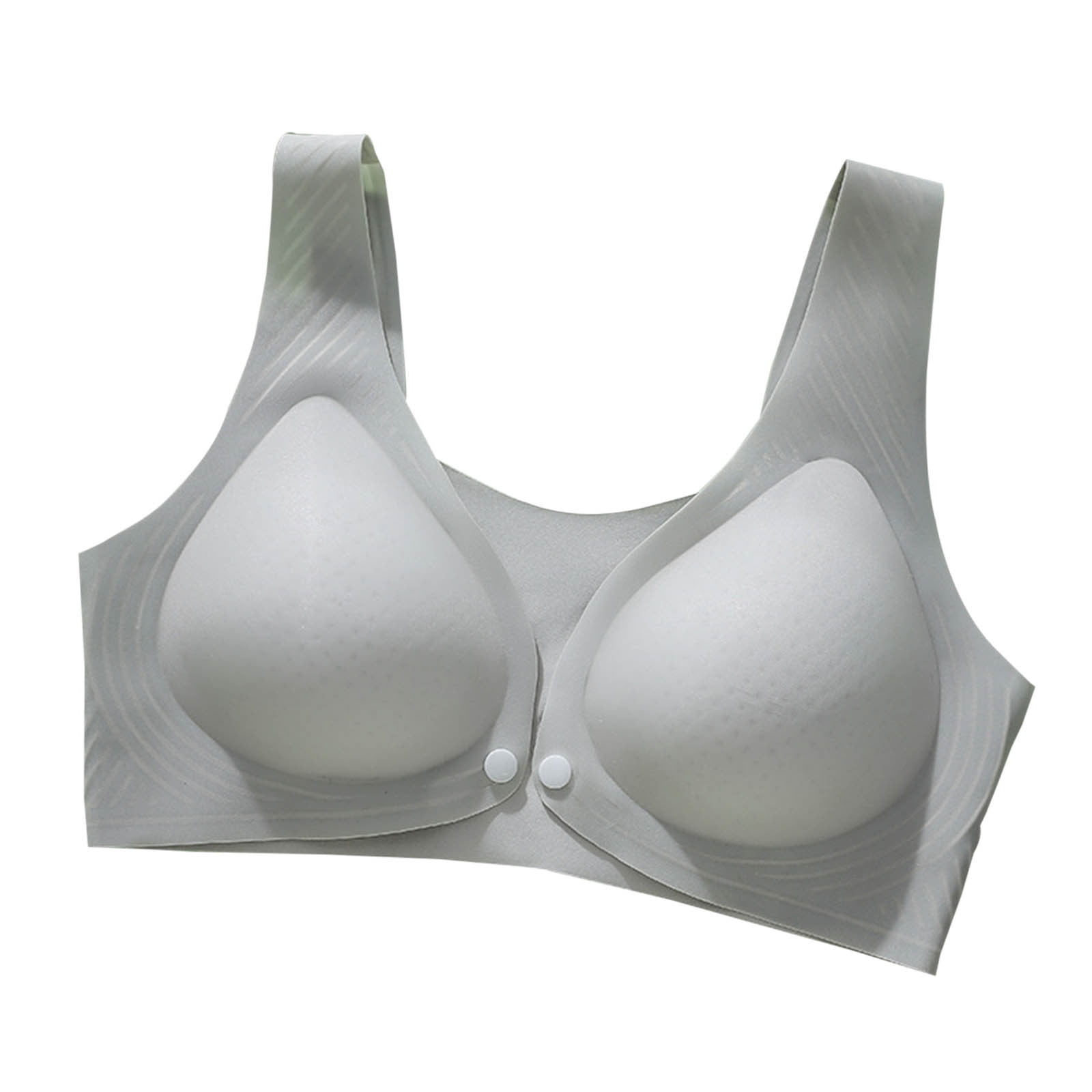 Clearance & Promo,Large Size Bra, Wireless Front Opening, Buckle ...