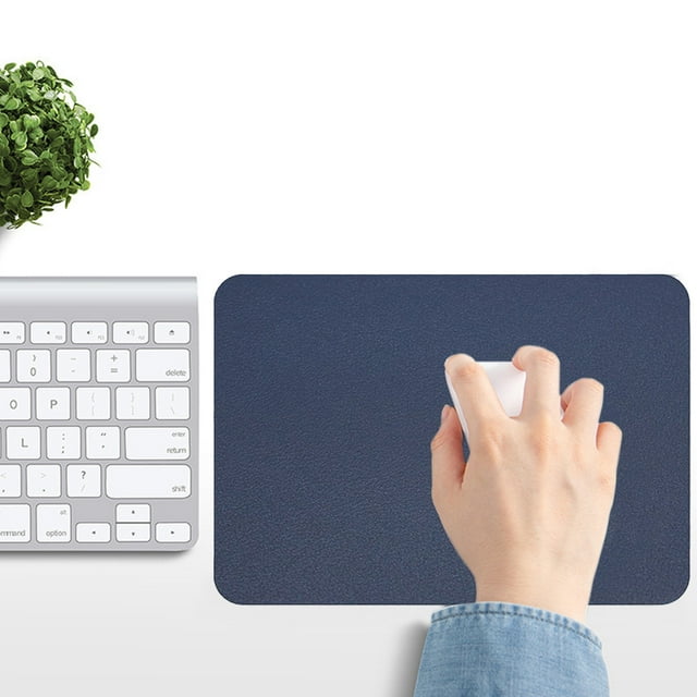 Clearance & Promo, Leather Mouse Pad Mini Watertight Oil-Resistant ...