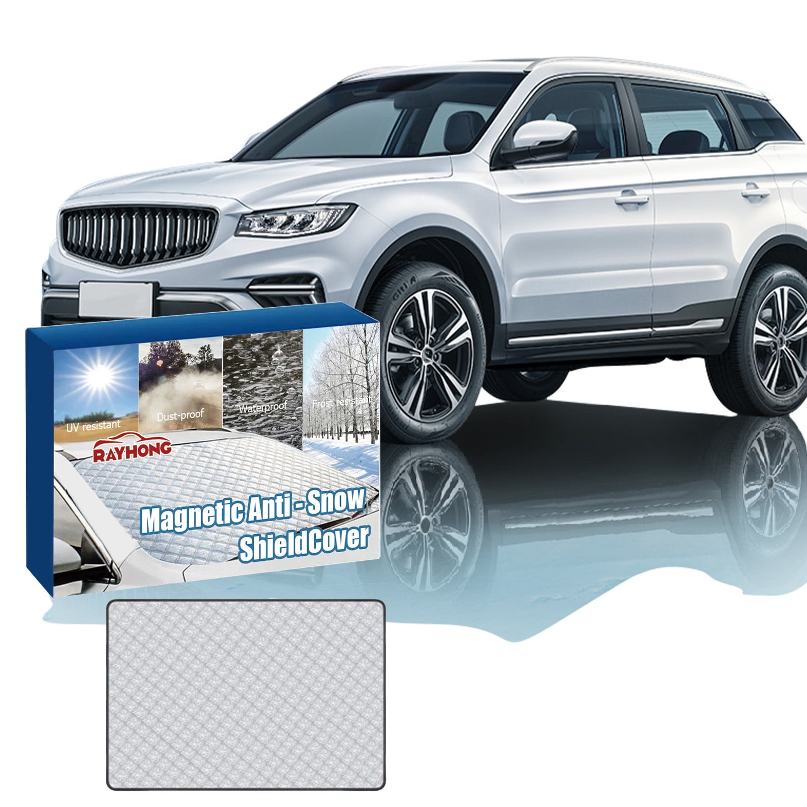 Clearance & Promo, Magnetic Car Windshield Cover, Snow Protection ...