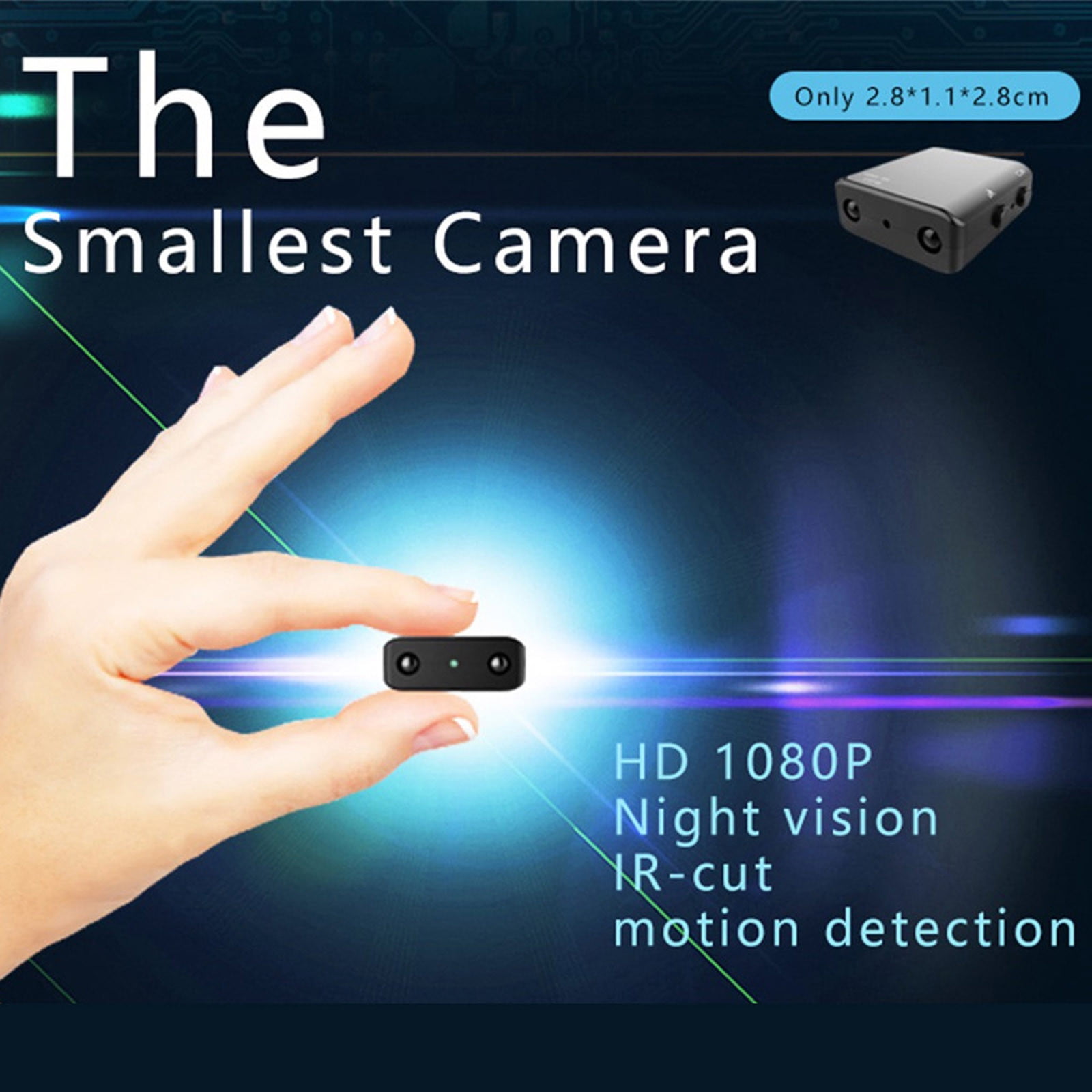 Clearance & Promo, Mini Motion Detecting Camera, HD 1080P Portable Home ...