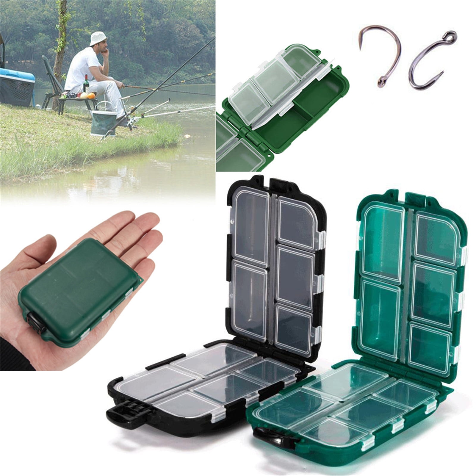 Clearance & Promo, Multipurpose Fishing Hook Storage Box, Plastic ...