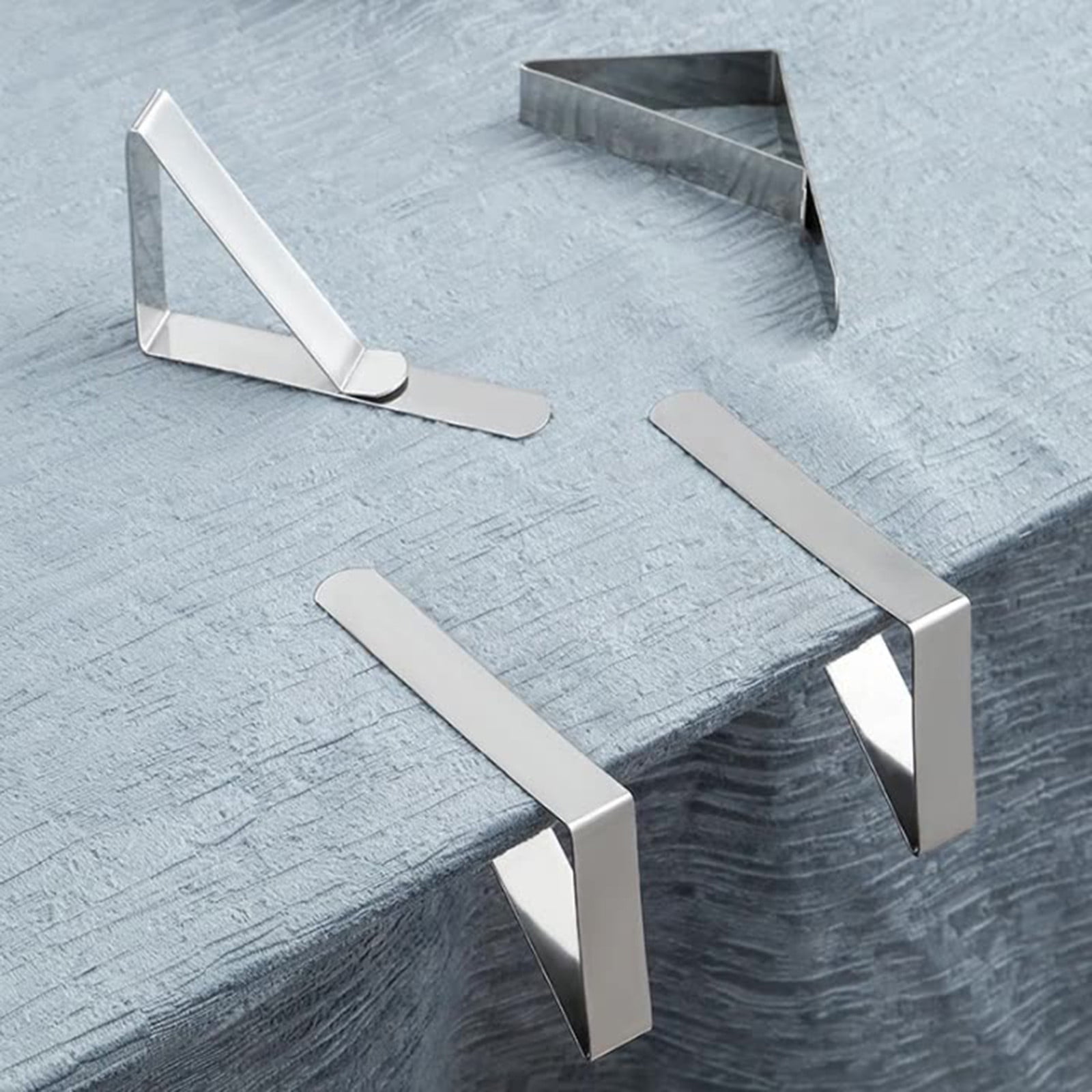 Clearance & Promo,Stainless Steel Tablecloth Clips, 6PC Clamp Tool ...