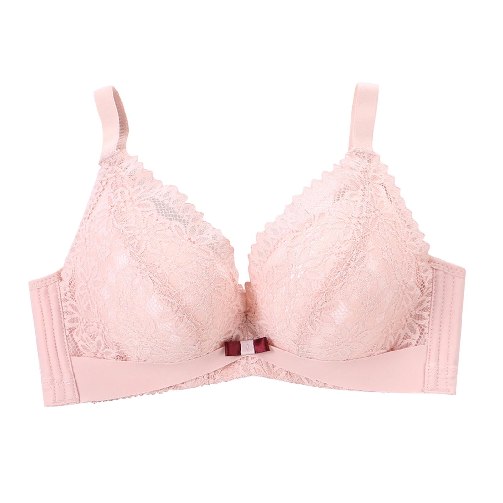 Clearance & Promo, Womens Solid Color Underwear, Soft Bra Top, No Steel ...