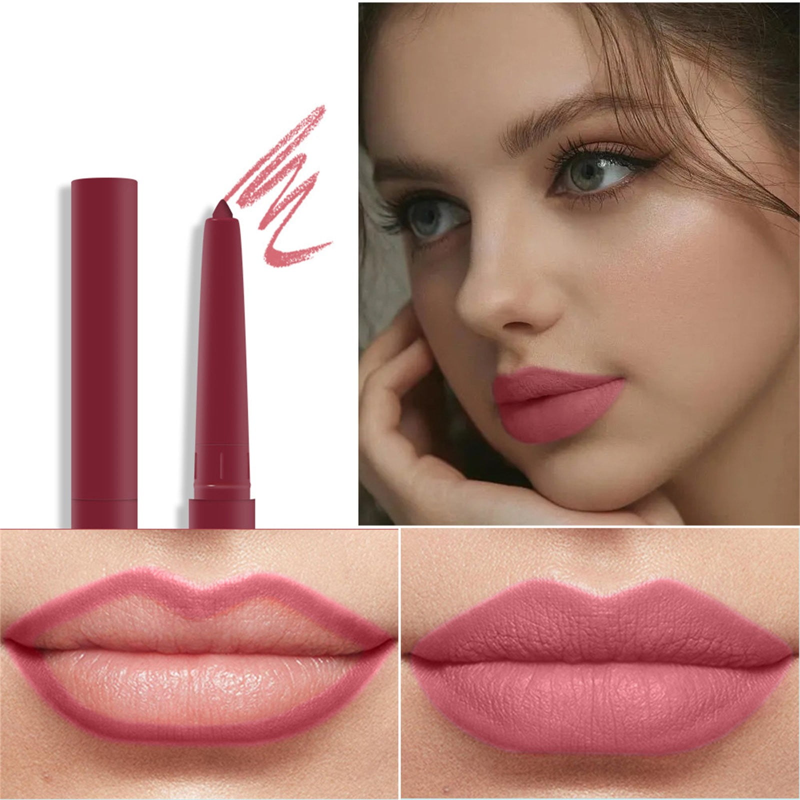 Clearance Promotion! Lip Liners Lip Liner Pencil Smooth Waterproof Long ...