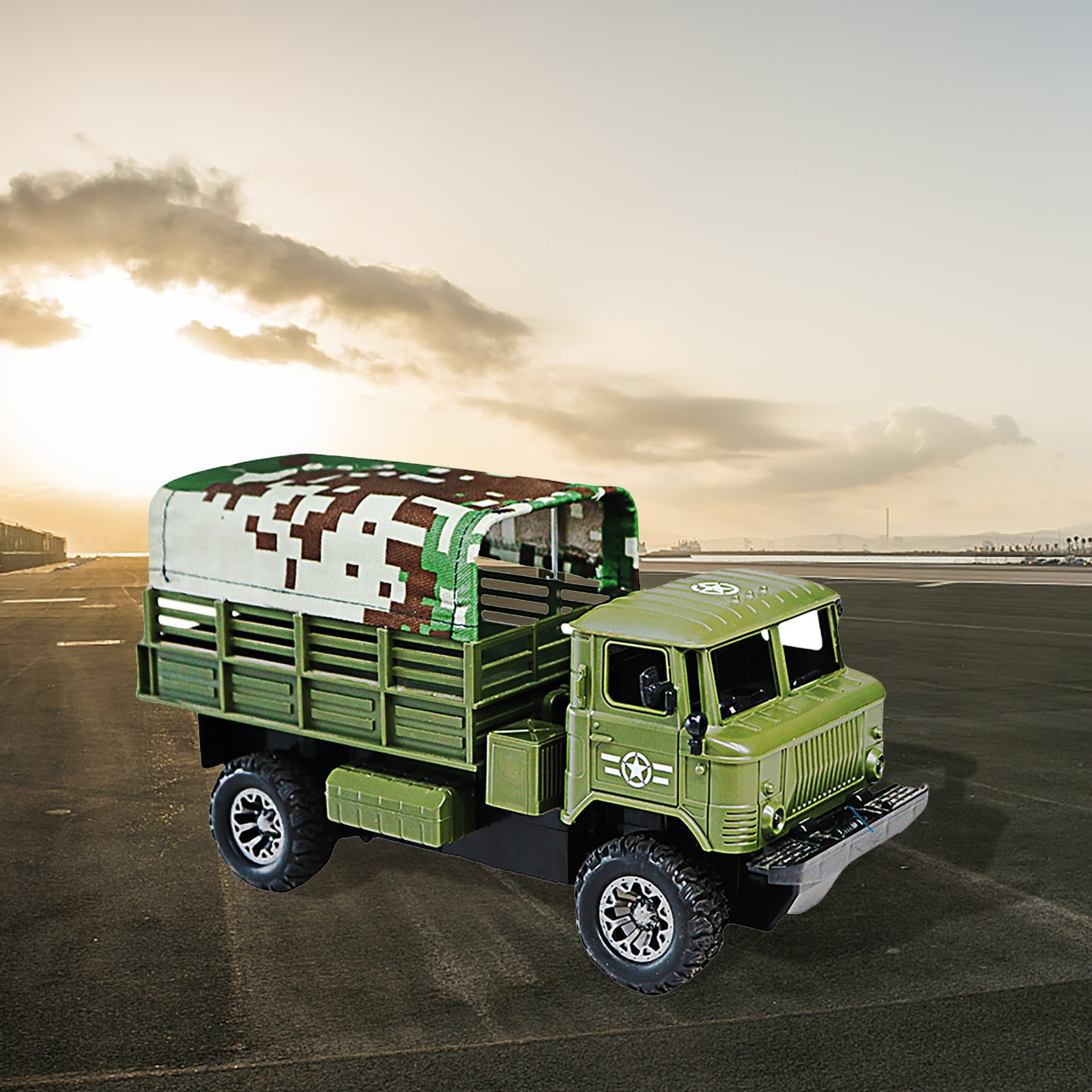 on Clearance RC Military Truck Off Road Military Armored Vehicle ...