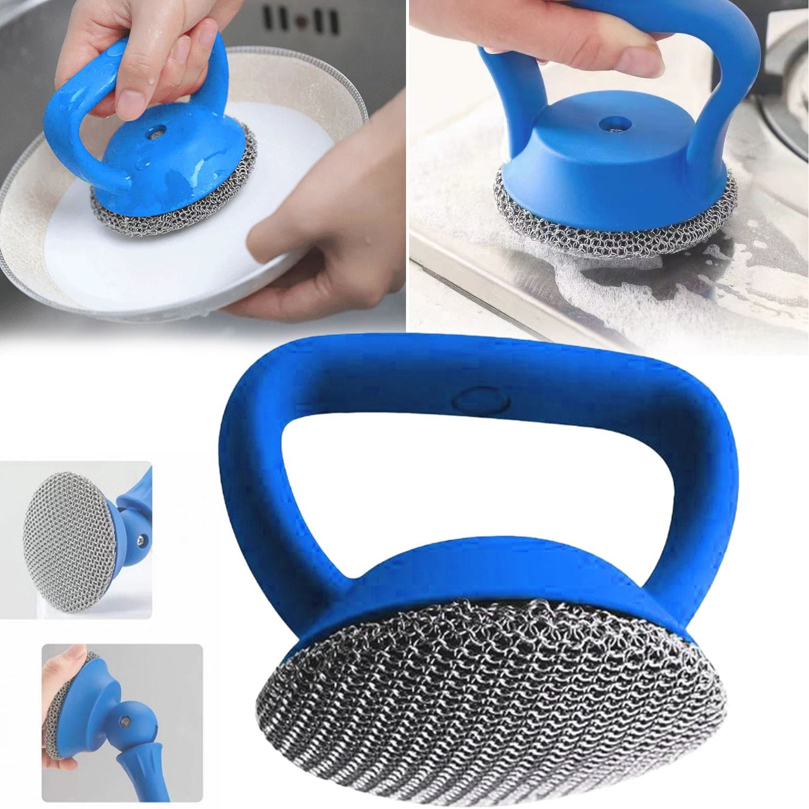 Clearance REALUX Scrubber Brush Cleaner Skillet Cookware Cleaning Metal ...