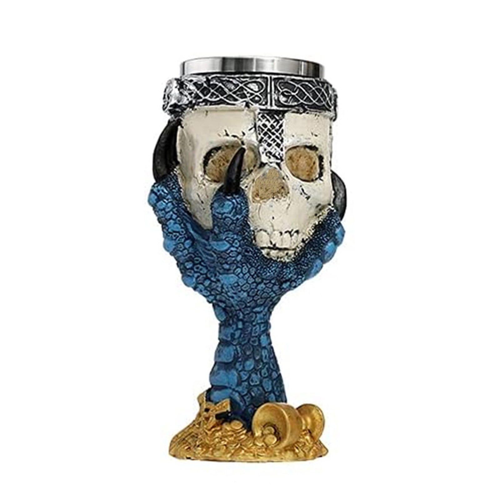 Clearance REPHYPPORT Creative Seleton Goblet, Gothic Skeletal Bones ...