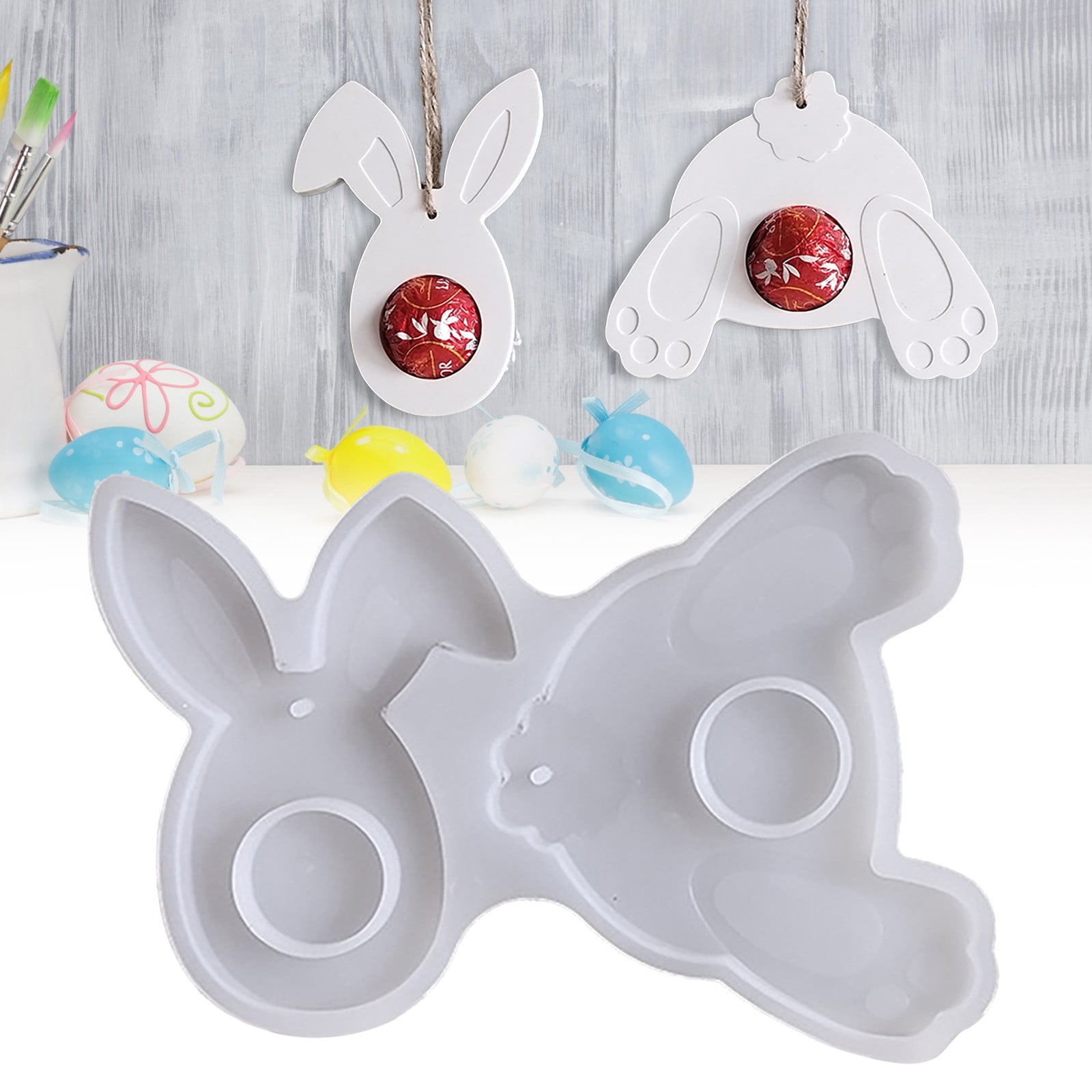 Clearance Rabbit silicone ornament under $5,Silicone Moulds Easter ...